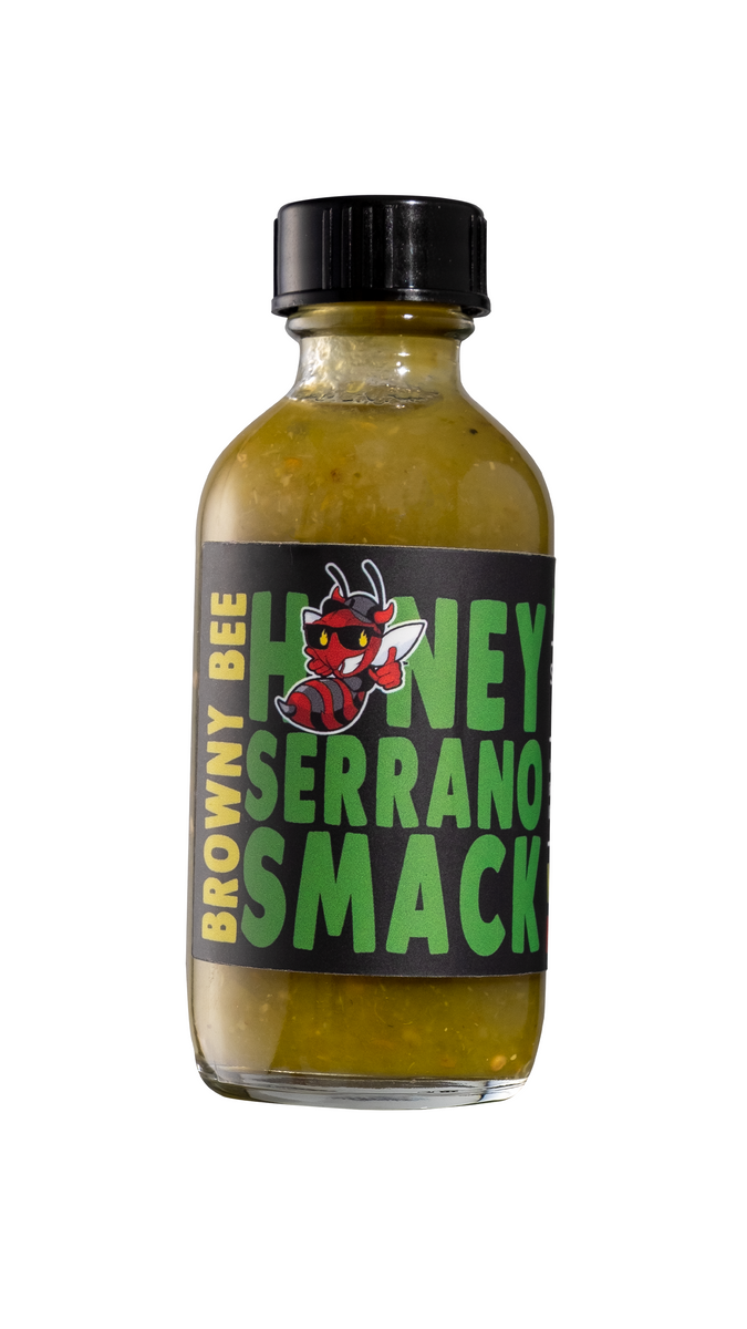 Honey Serrano Smack 2 oz Sampler – Browny Bee Honey